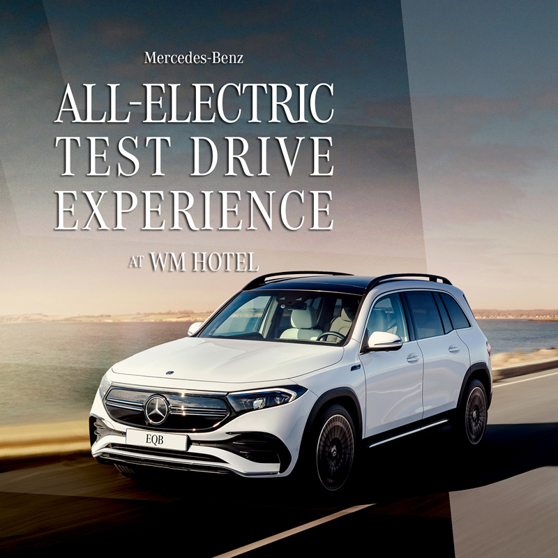 Mercedes-Benz All-electric Test Drive Experience at WM Hotel | Mercedes ...